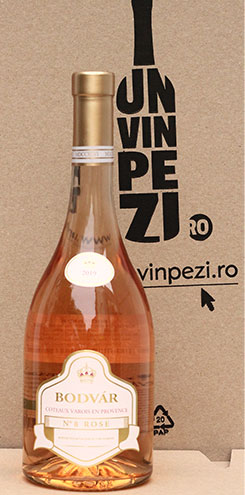 BODVAR No. 8 ROSE 2019 Bodvar pret de 73 lei (Franta)