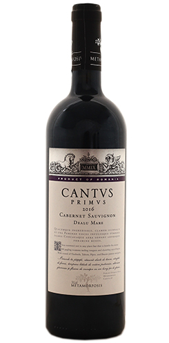 CANTUS PRIMUS CABERNET SAUVIGNON 2016 Vitis Metamorfosis pret de 59 lei ...