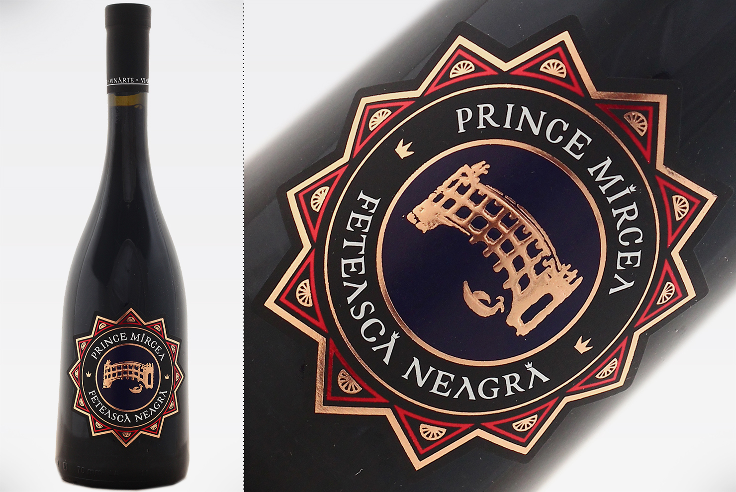 PRINCE MIRCEA FETEASCA NEAGRA 2018 (Vinarte) numai astazi la doar 45 ...