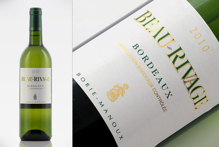 BEAU RIVAGE BORDEAUX BLANC 2010 (Borie Manoux) numai astazi la doar 27 ...